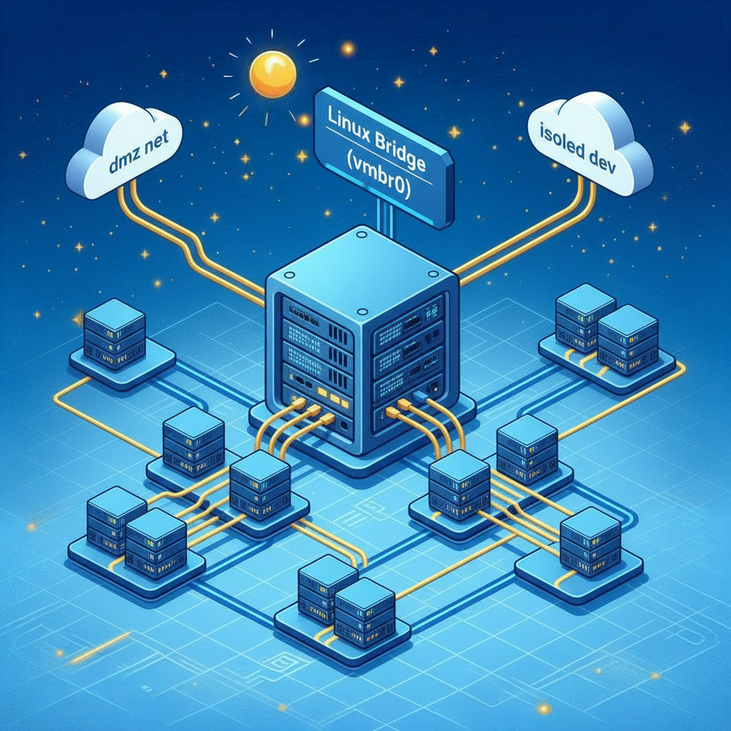 Setting up an isolated Linux Bridge in Proxmox